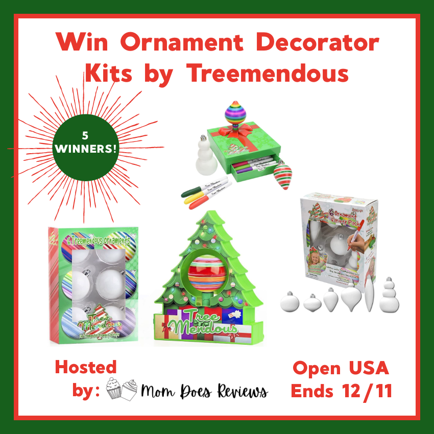 5 Winners!! #Win Ornament Decorator Kits by Treemendous # ...
