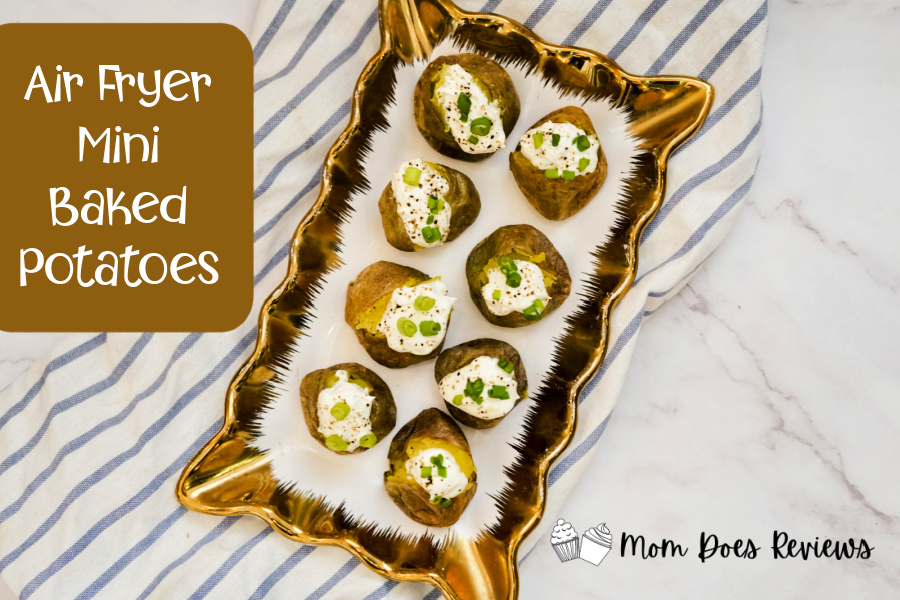 Air Fryer Mini Baked Potatoes Recipe - Mom Does Reviews