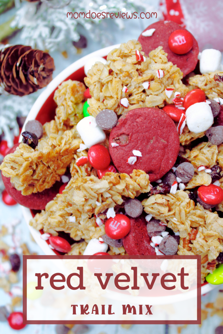 Red Velvet Trail Mix (Bonus Red Velvet Cookie Recipe) - Mom Does Reviews