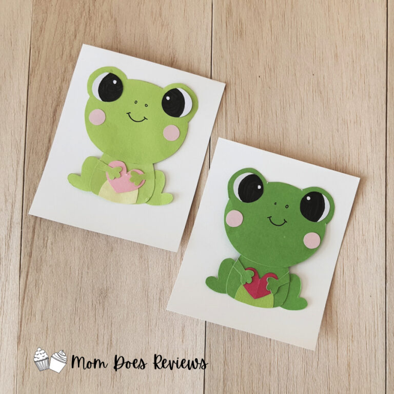 Make a Fun Love Frog Card for Valentine's Day! - Mom Does Reviews