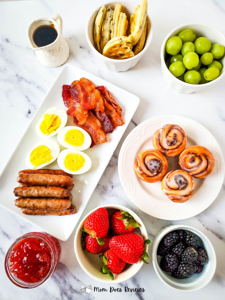 Make Your Own Breakfast Charcuterie Board - Mom Does Reviews