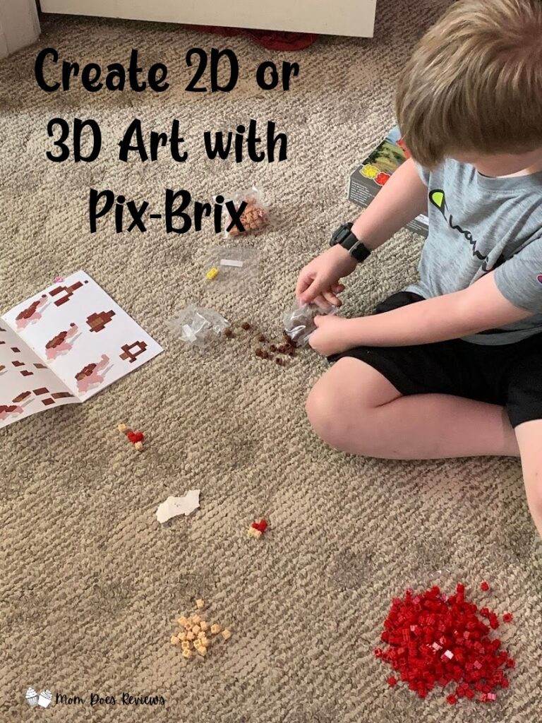 Create 2D or 3D Art with Pix-Brix #SpringIntoSummerFun - Mom Does Reviews
