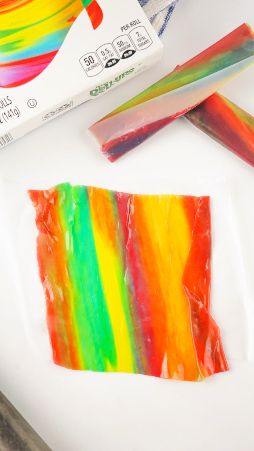 Make these Easy Fruit Roll-Ups with Ice Cream - Mom Does Reviews