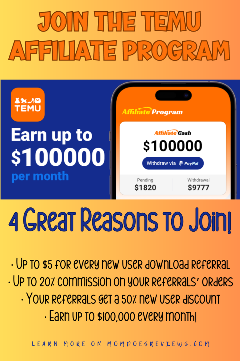 Don't Miss the TEMU Affiliate Program- You Can Earn Up to $10,0000 a ...