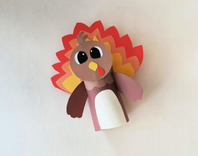 Toilet Paper Roll Turkey Craft - Mom Does Reviews