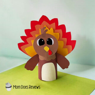 Toilet Paper Roll Turkey Craft - Mom Does Reviews