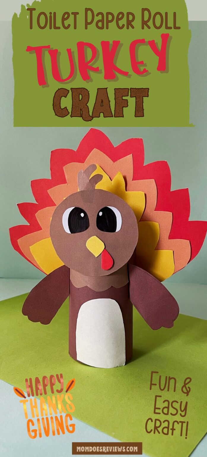 Toilet Paper Roll Turkey Craft - Mom Does Reviews