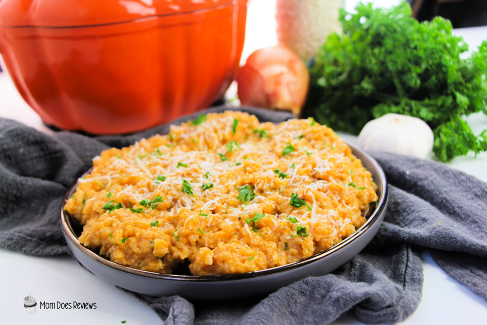 How to Make Pumpkin Risotto - Mom Does Reviews