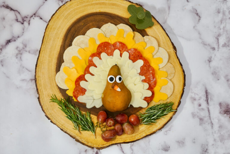 Make a Fun Turkey Charcuterie Board - Mom Does Reviews
