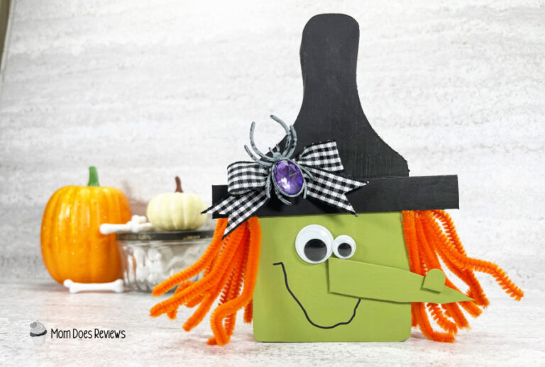 Make a Dollar Store Cutting Board Witch Craft - Mom Does Reviews