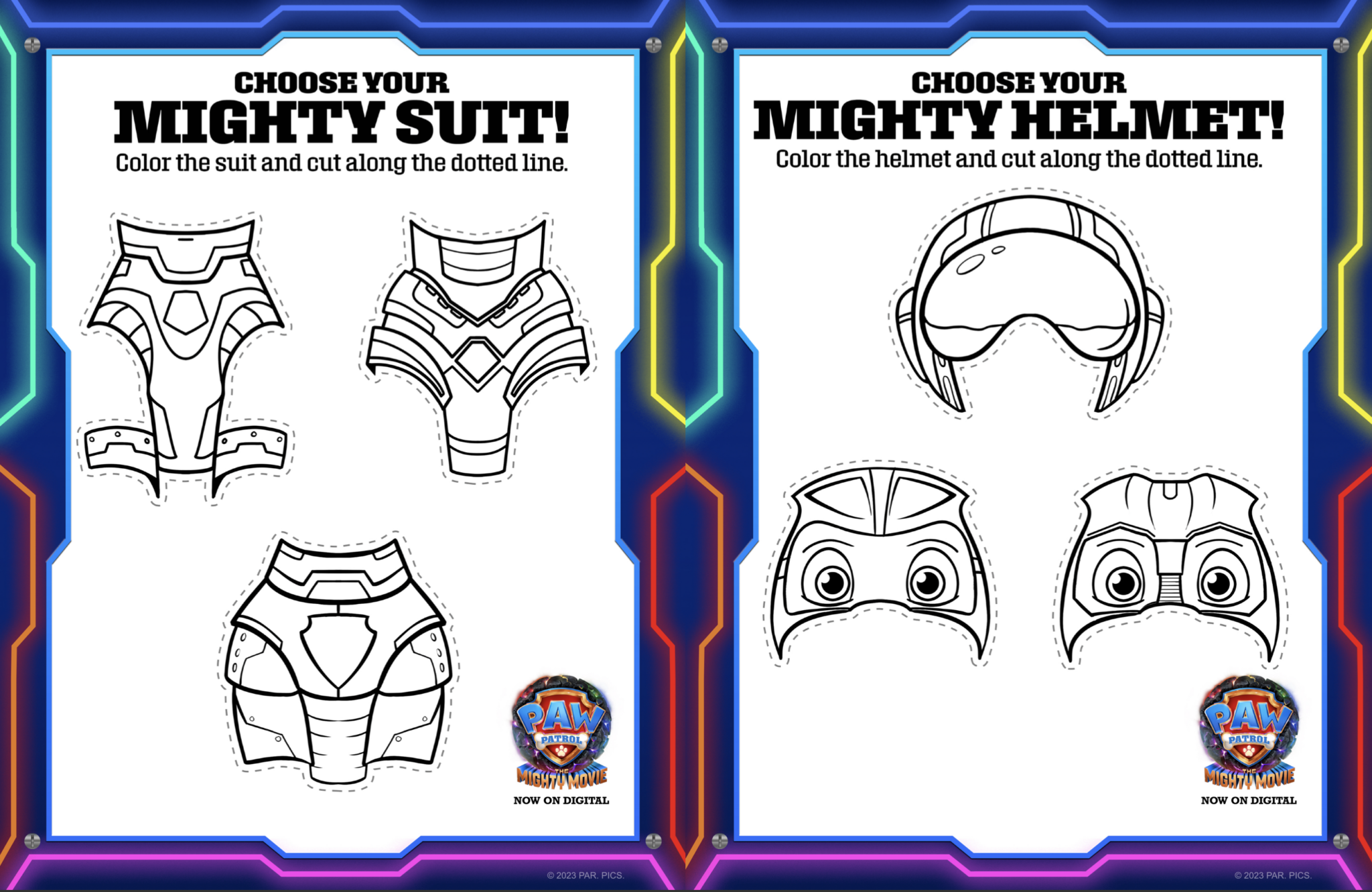PAW Patrol: The Mighty Movie ™ Activity Sheets and Recipes! # ...