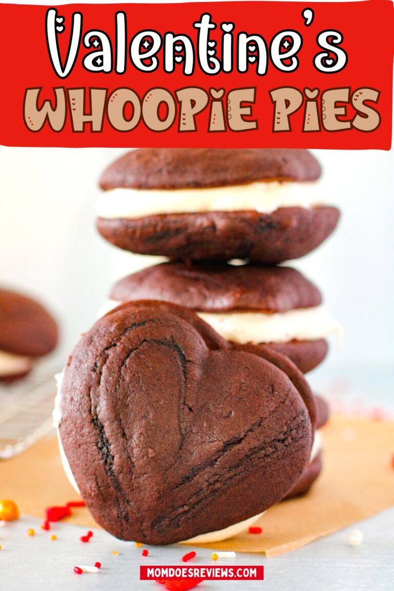 Heart-Shaped Whoopie Pies - Mom Does Reviews