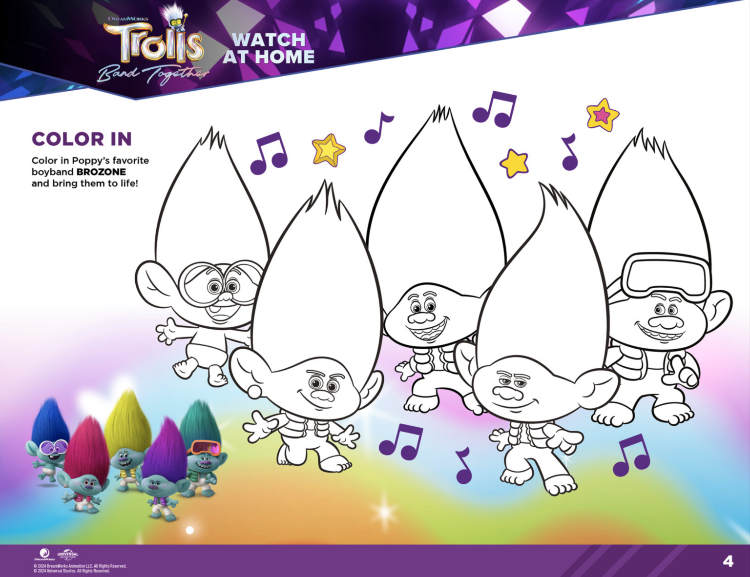 Trolls Band Together Activity Sheets - Mom Does Reviews