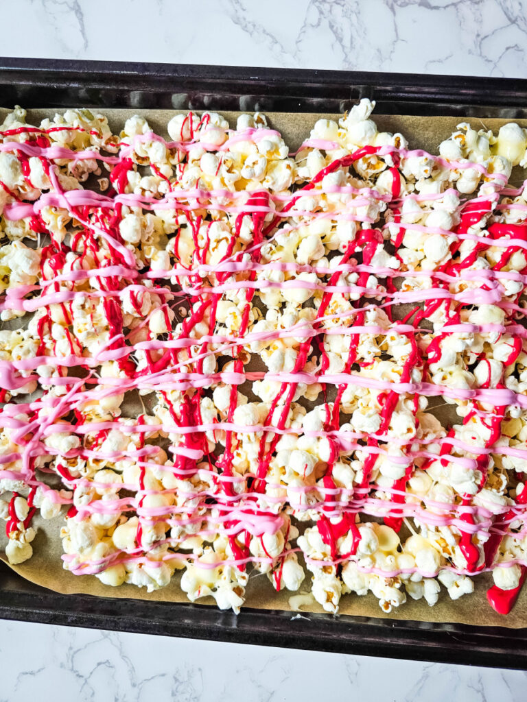 Valentine's Day Sweetheart Popcorn Mix - Mom Does Reviews
