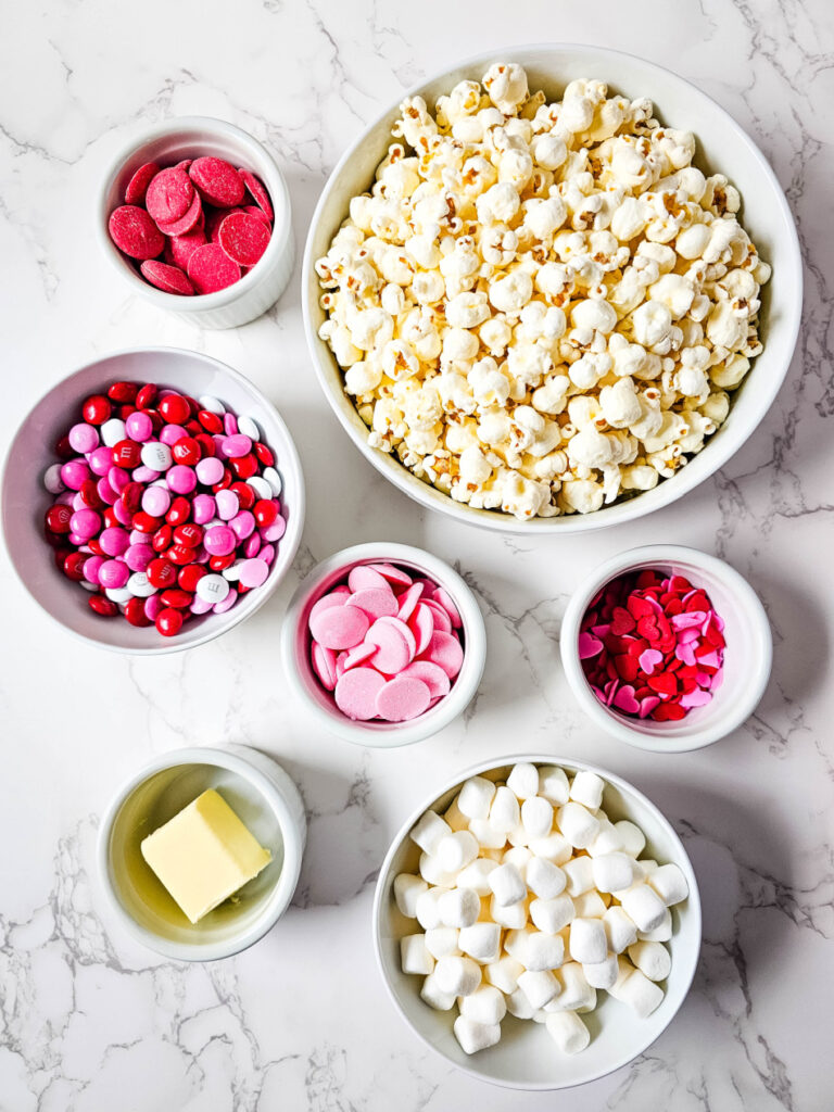 Valentine's Day Sweetheart Popcorn Mix - Mom Does Reviews