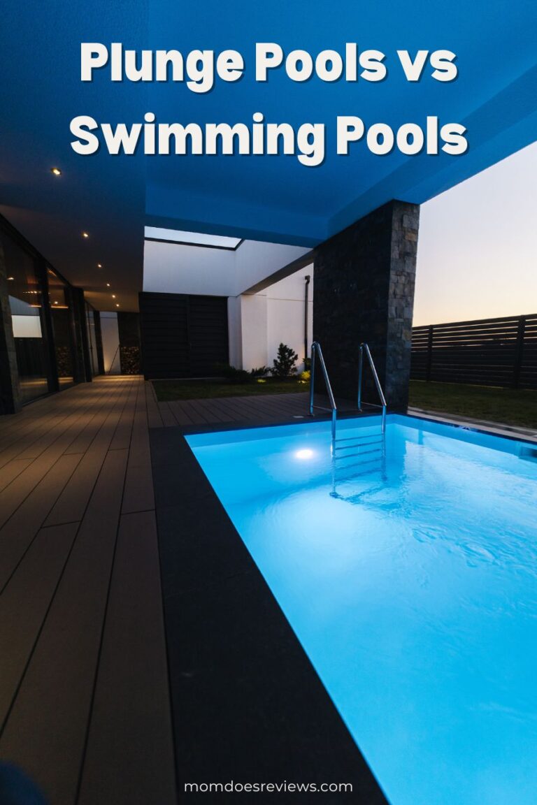 Plunge Pools and Swimming Pools - Mom Does Reviews