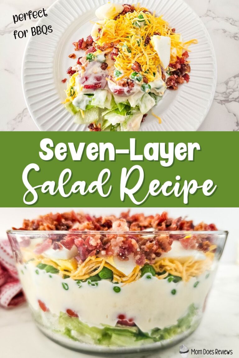 7 Layer Salad Recipe - Mom Does Reviews