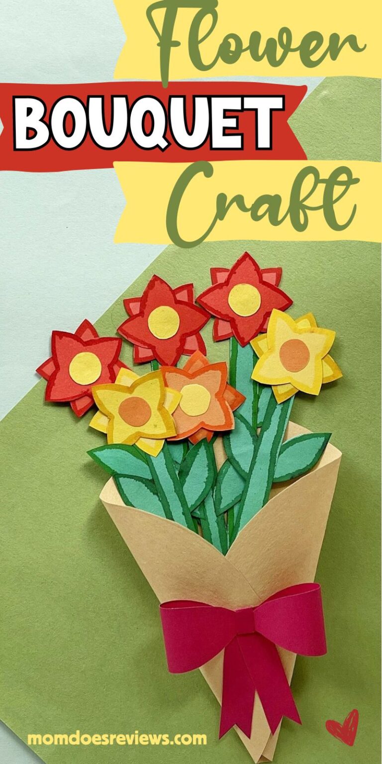 Flower Bouquet Craft - Mom Does Reviews