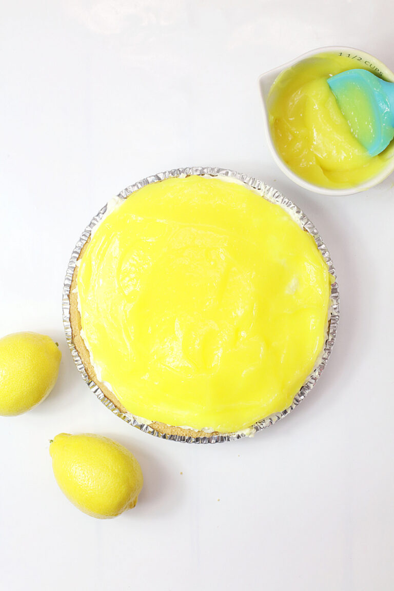 Limoncello Cream Cheese Pie - Mom Does Reviews