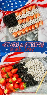 Stars and Stripes Snack Tray - Mom Does Reviews