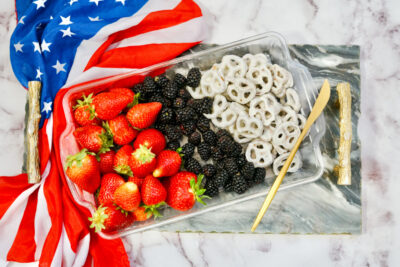 Stars and Stripes Snack Tray - Mom Does Reviews