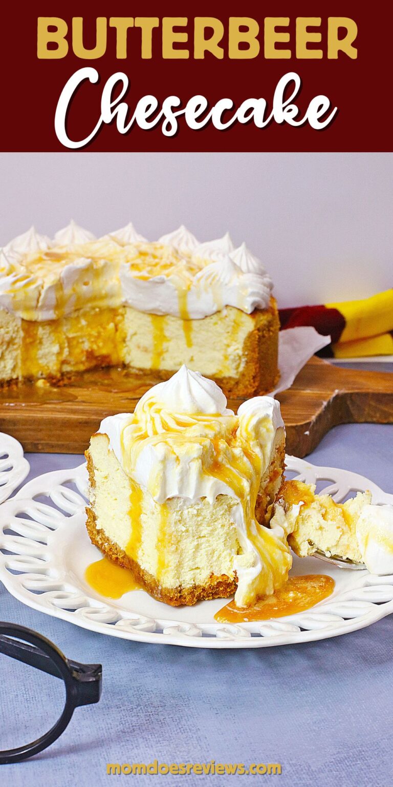 Butterbeer Cheesecake Recipe - Mom Does Reviews