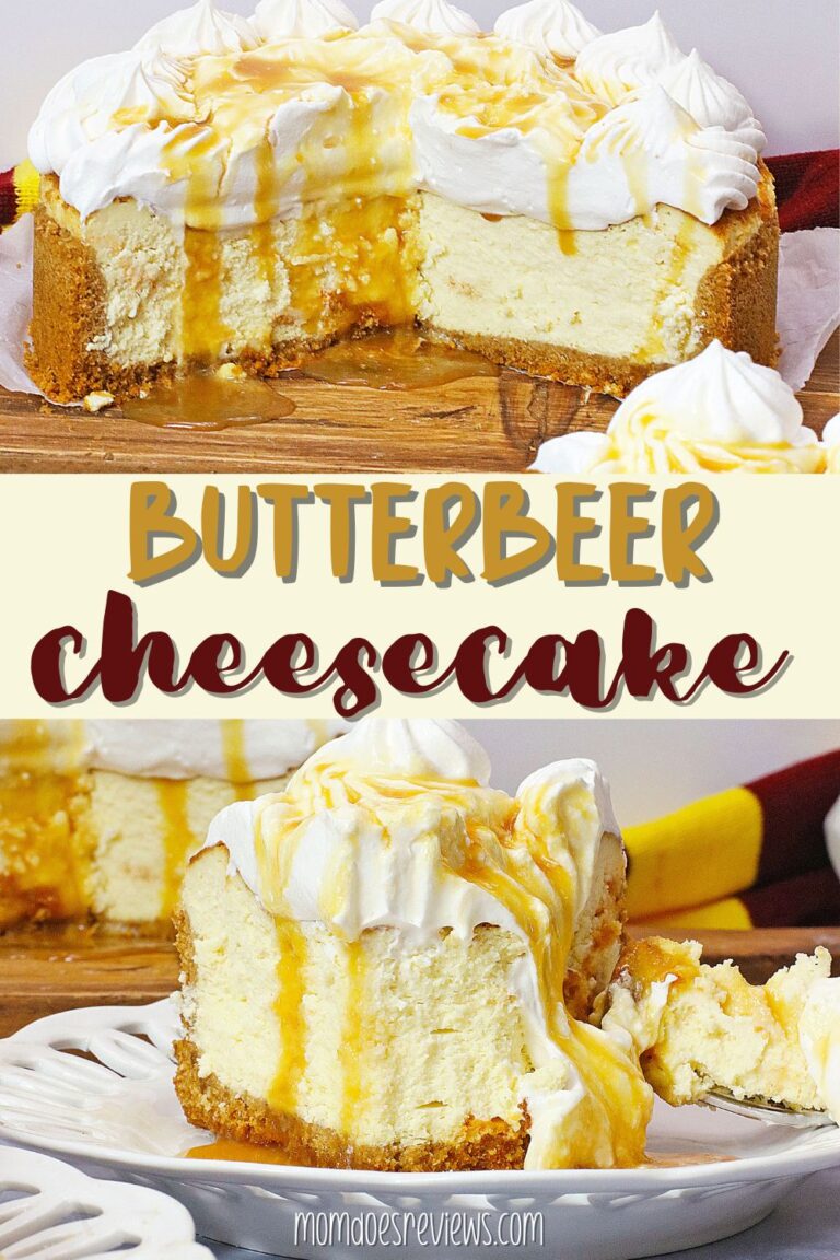 Butterbeer Cheesecake Recipe - Mom Does Reviews