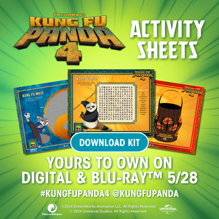 Print these Kung Fu Panda 4 Activity Sheets! #KungFuPanda - Mom Does ...