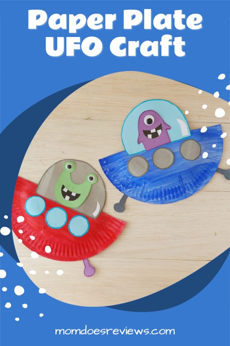 Paper Plate UFO Craft - Mom Does Reviews