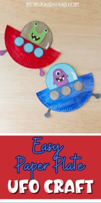 Paper Plate UFO Craft - Mom Does Reviews