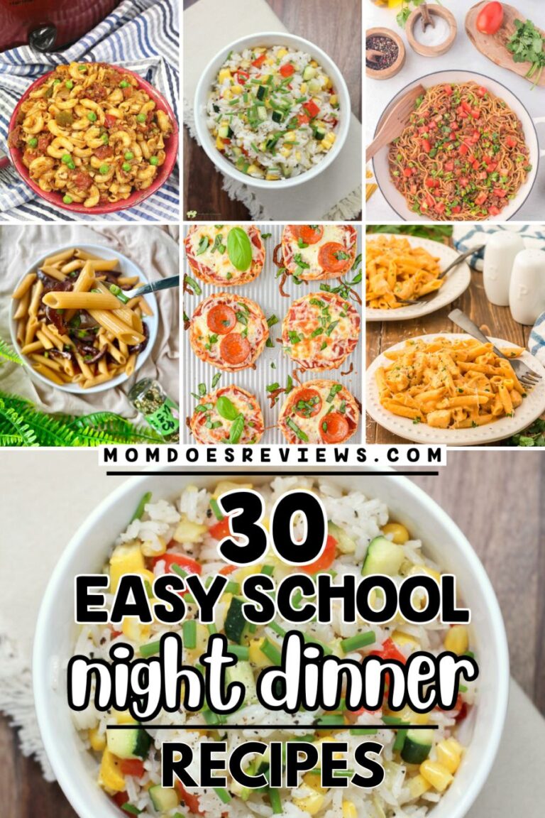 30 Easy School Night Dinner Recipes - Mom Does Reviews