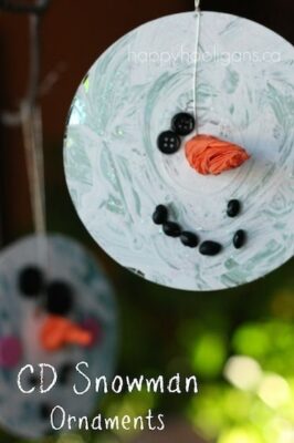 20 DIY Snowman Crafts For Kids - Mom Does Reviews