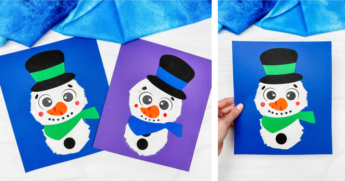 20 DIY Snowman Crafts For Kids - Mom Does Reviews