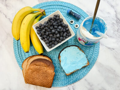 Cute & Easy Bluey Toast - Mom Does Reviews