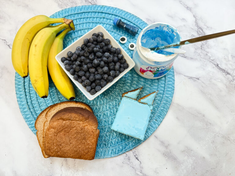Cute & Easy Bluey Toast - Mom Does Reviews