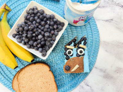 Cute & Easy Bluey Toast - Mom Does Reviews