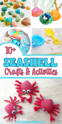 10 Seashell Crafts and Activities - Mom Does Reviews