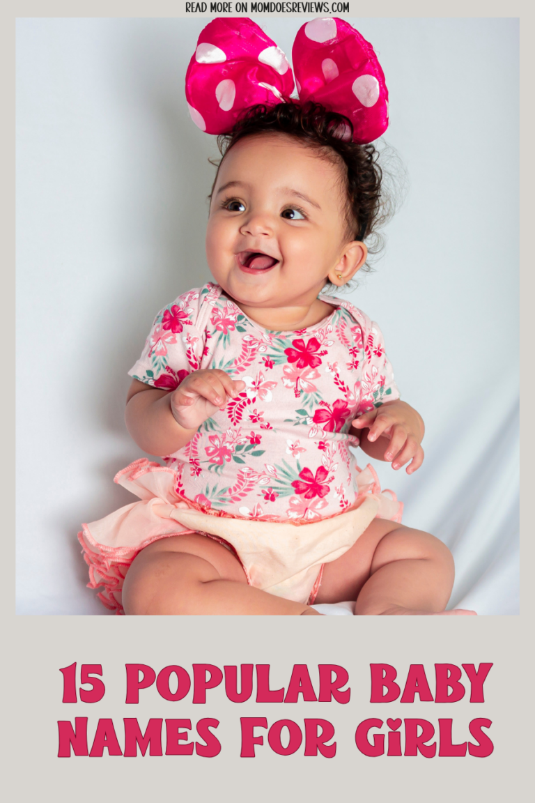 15 Beautiful & Popular Baby Names for Girls (With Name Tracker) - Mom ...