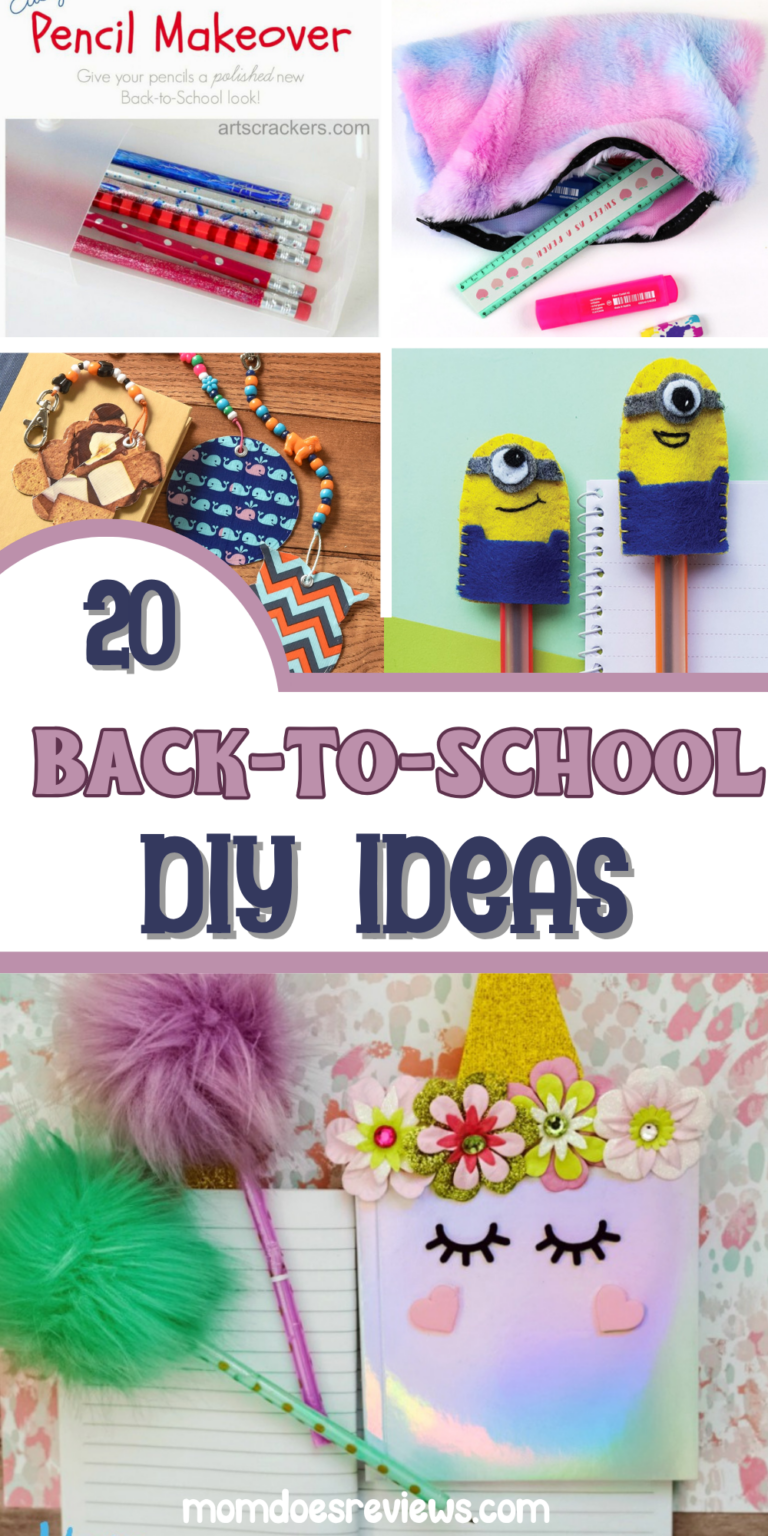 20 DIY Back-to-School Projects - Mom Does Reviews