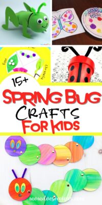 15 Spring Bug Crafts for Kids - Mom Does Reviews