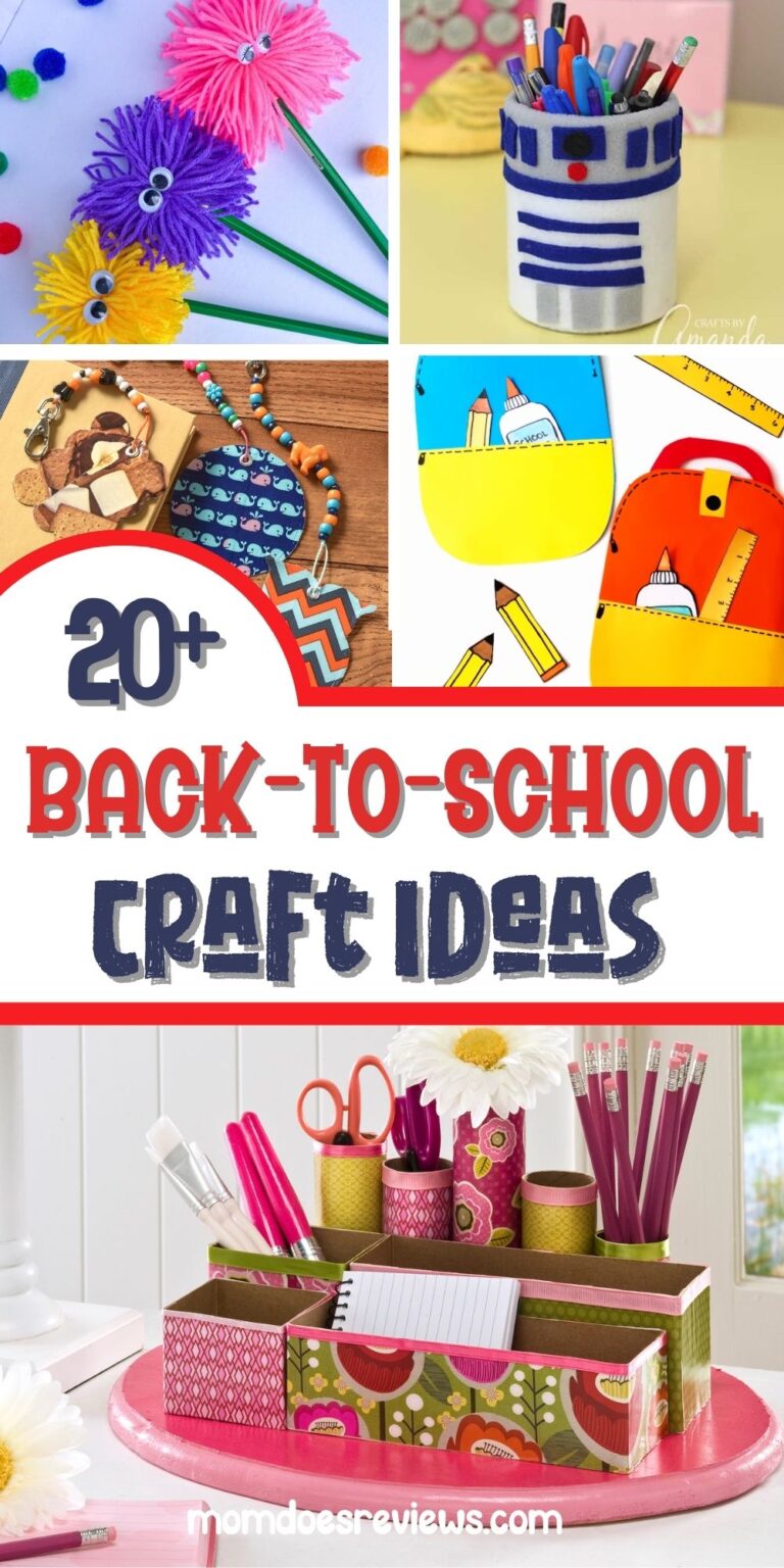 20+ Cute Back-to-School Craft Ideas - Mom Does Reviews