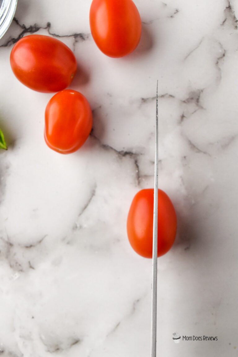 Easy Caprese Ladybug Appetizer - Mom Does Reviews