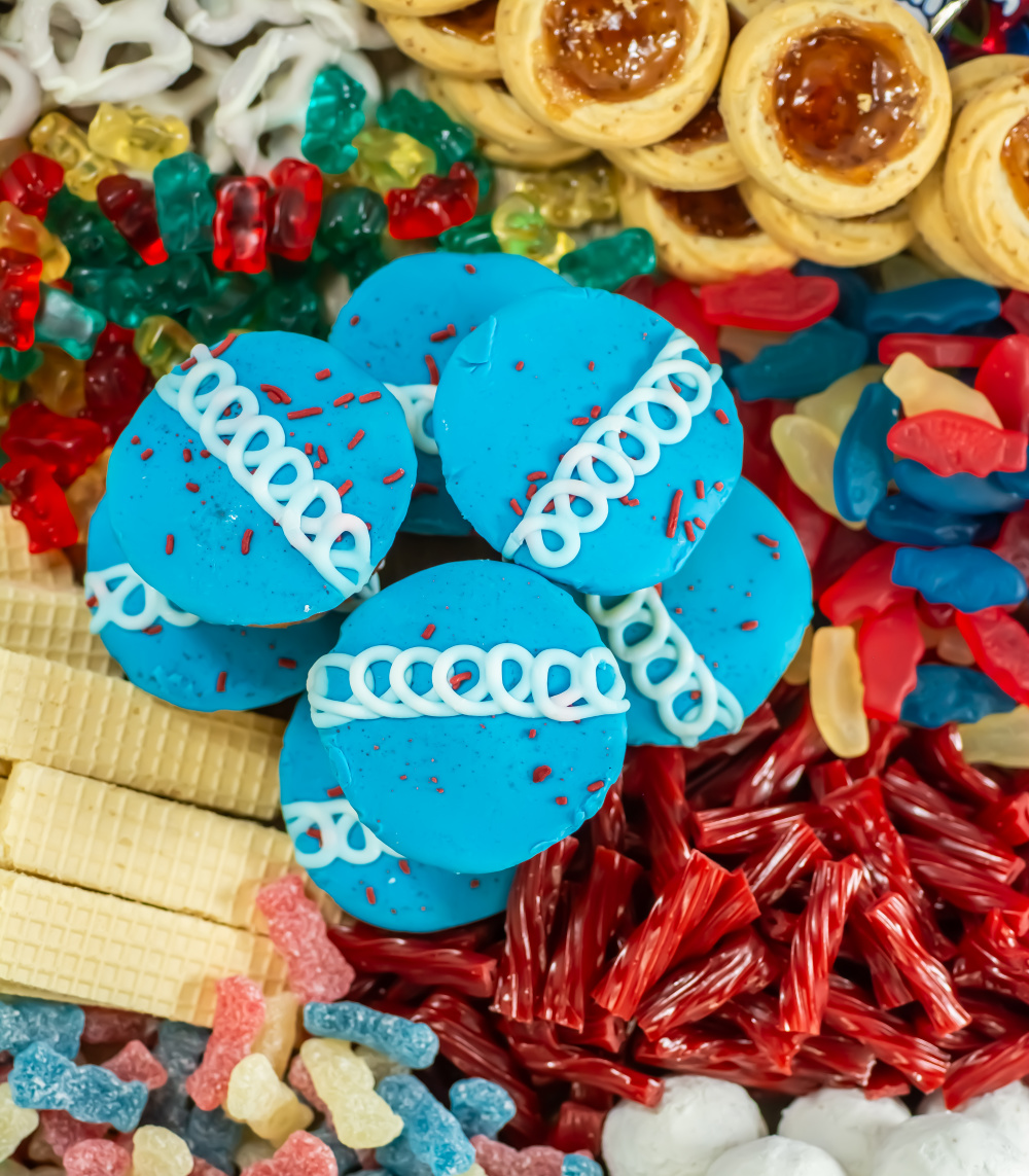 The Ultimate Red, White, and Blue Dessert Board - Mom Does Reviews