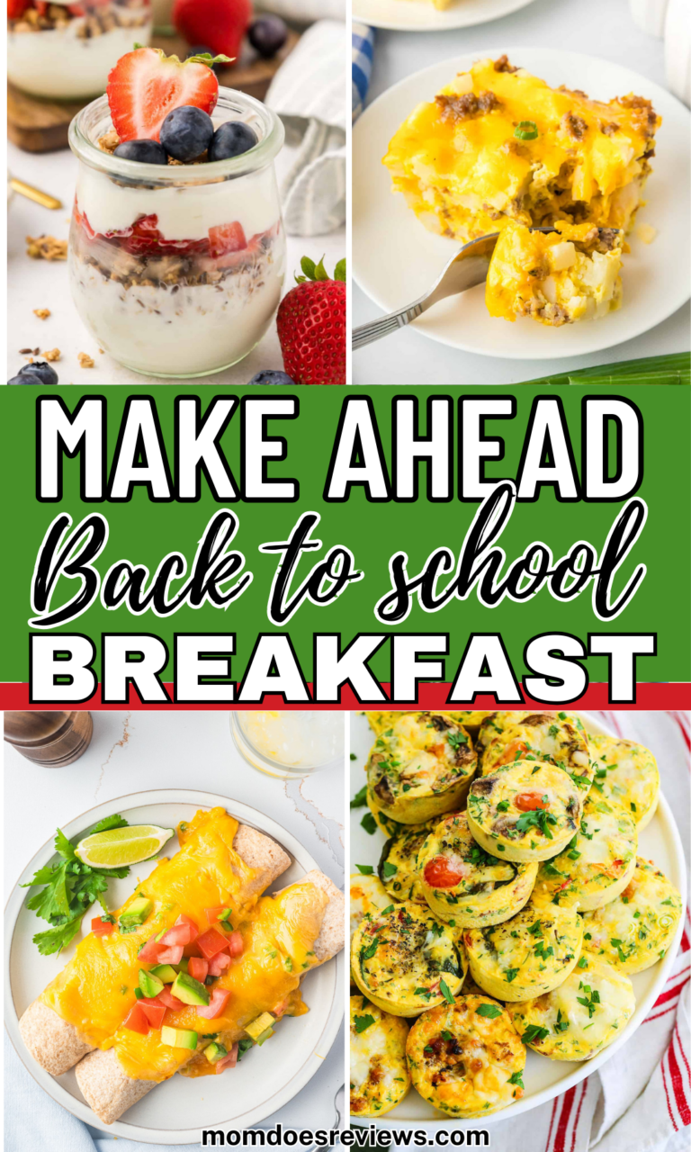 20 Make-Ahead Back-To-School Breakfast Recipes - Mom Does Reviews