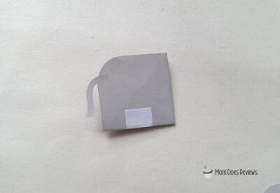 Papercraft Elephant Corner Bookmark - Mom Does Reviews