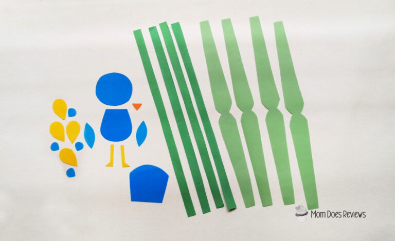 Make Your Own Papercraft Peacock - Mom Does Reviews