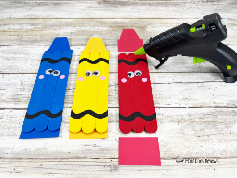 Dollar Store Craft Stick Crayons Tutorial - Mom Does Reviews
