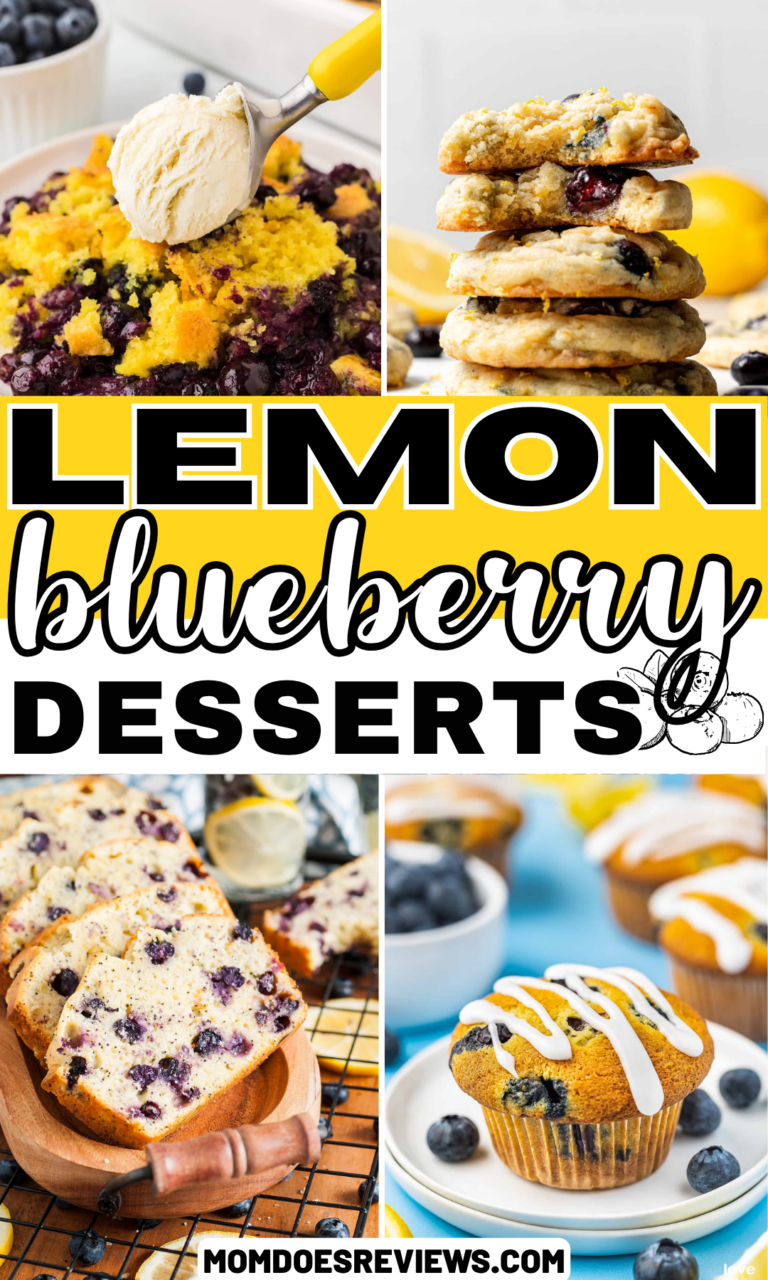 15+ Lemon Blueberry Recipes - Mom Does Reviews