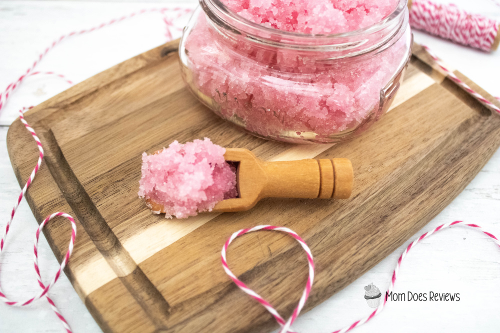 DIY Cherry Sugar Scrub - Mom Does Reviews