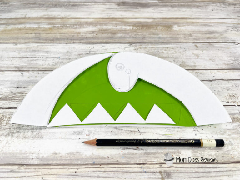 Dollar Store Paper Plate Dinosaur Craft - Mom Does Reviews